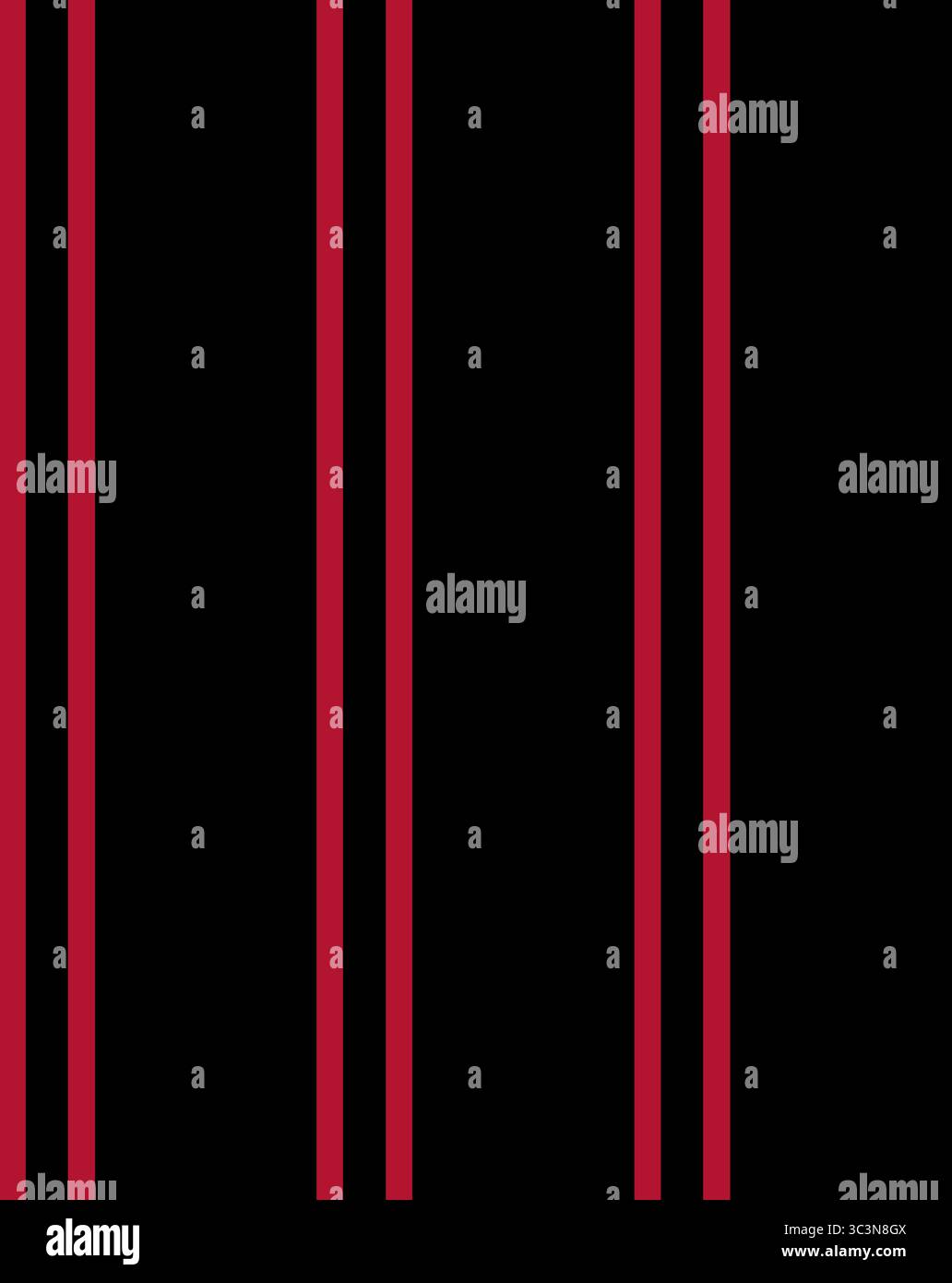 Bold red stripes on a black background create a striking and modern ...