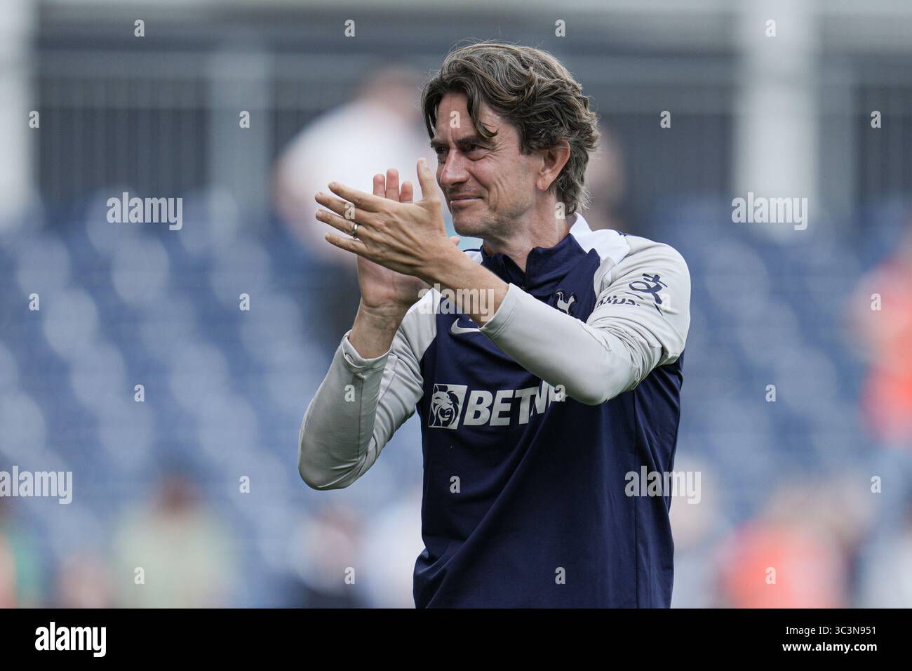 Thomas Frank manager of Tottenham Hotspur after the Pre-season friendly ...