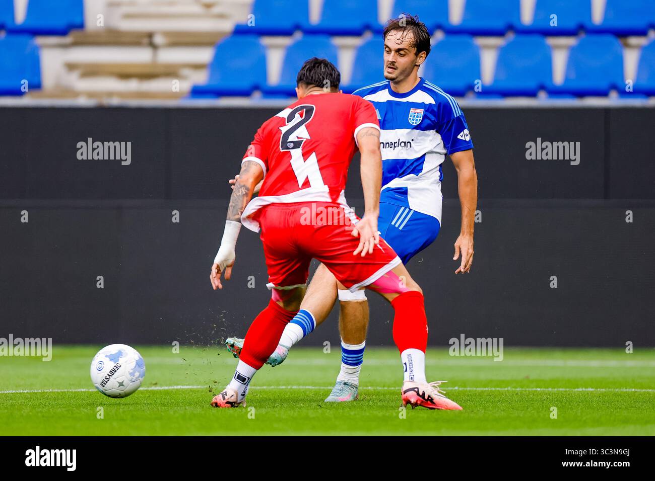 Zwolle - Kaj de Rooij of PEC Zwolle during a friendly match in ...