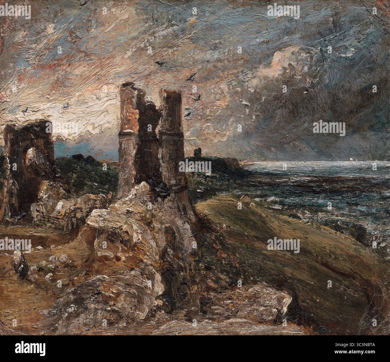 John constable hadleigh castle hi-res stock photography and images - Alamy