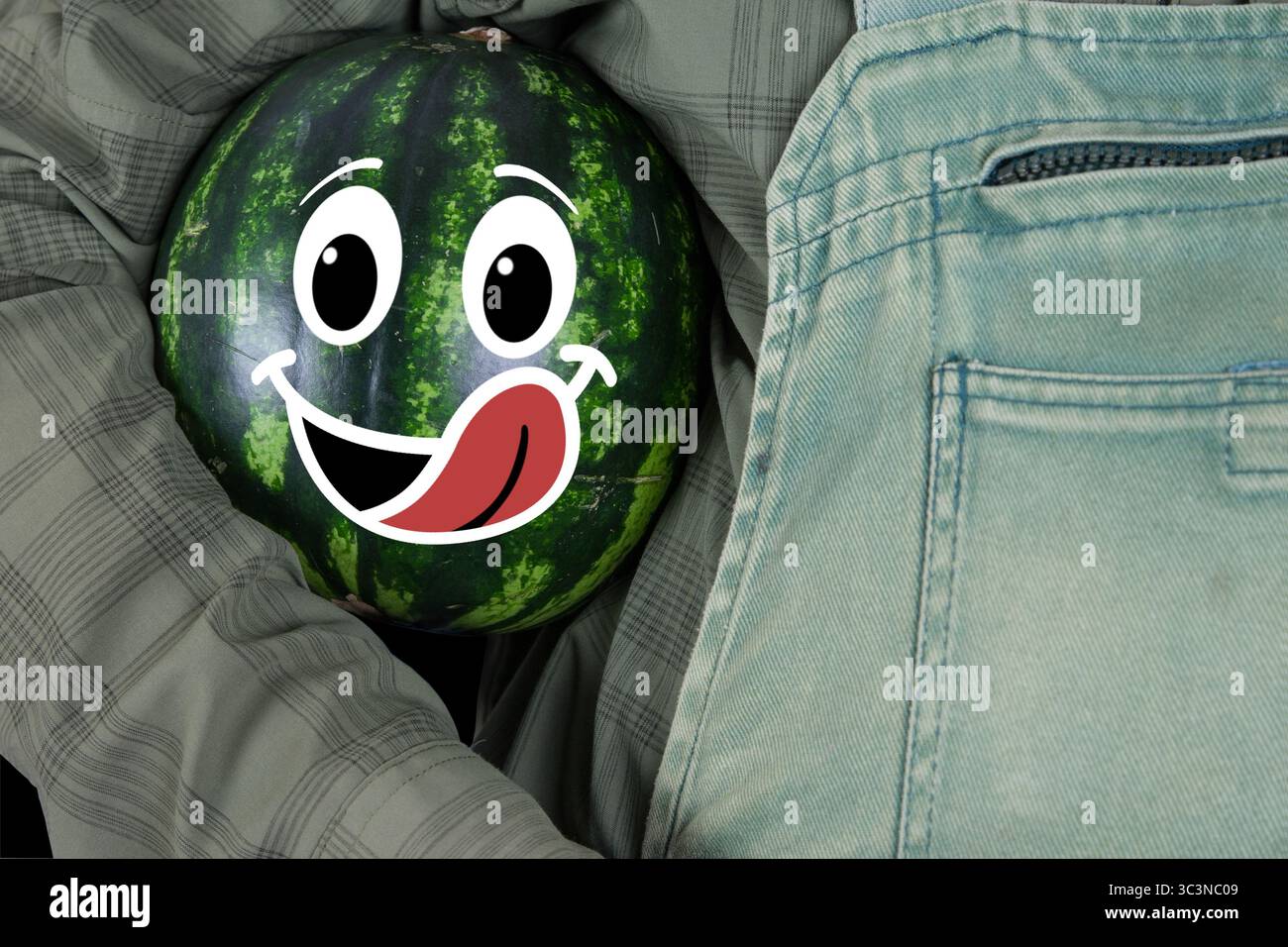 Cartoon watermelon hi-res stock photography and images - Alamy