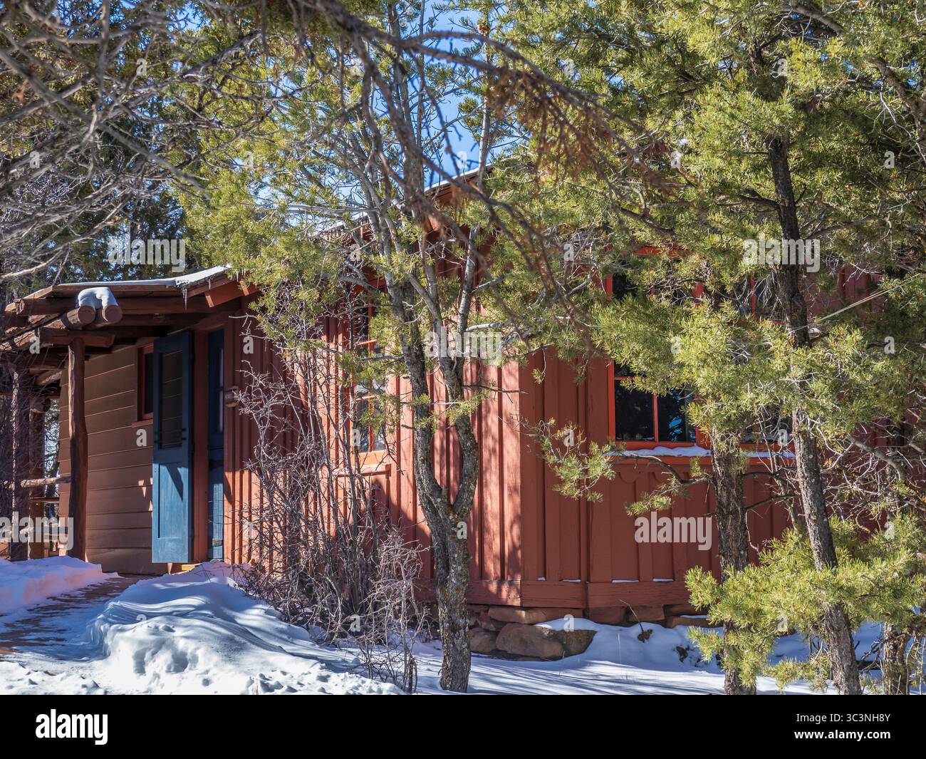 Bright Angel Lodge cabin 6148, Grand Canyon Village, Grand Canyon ...