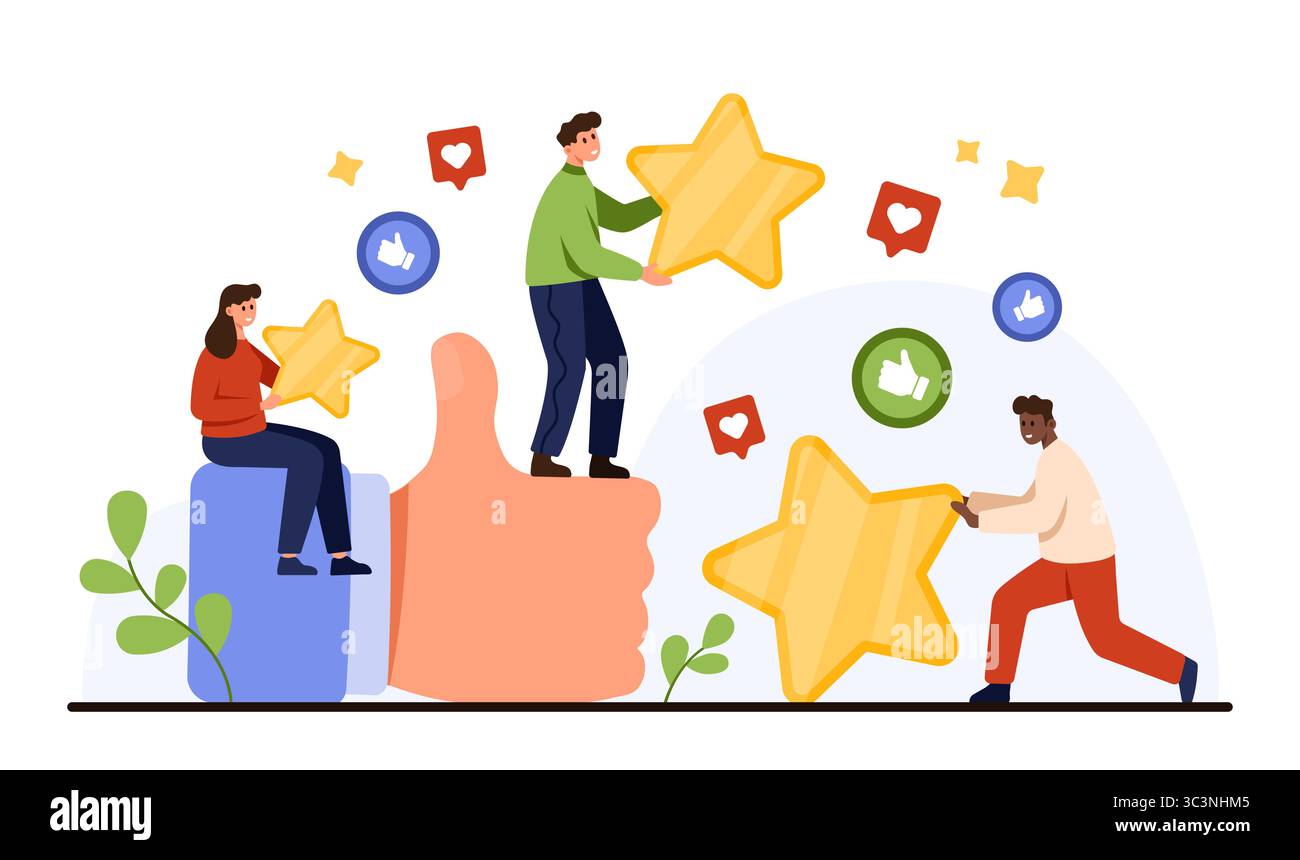 This colorful vector illustration depicts diverse people celebrating ...