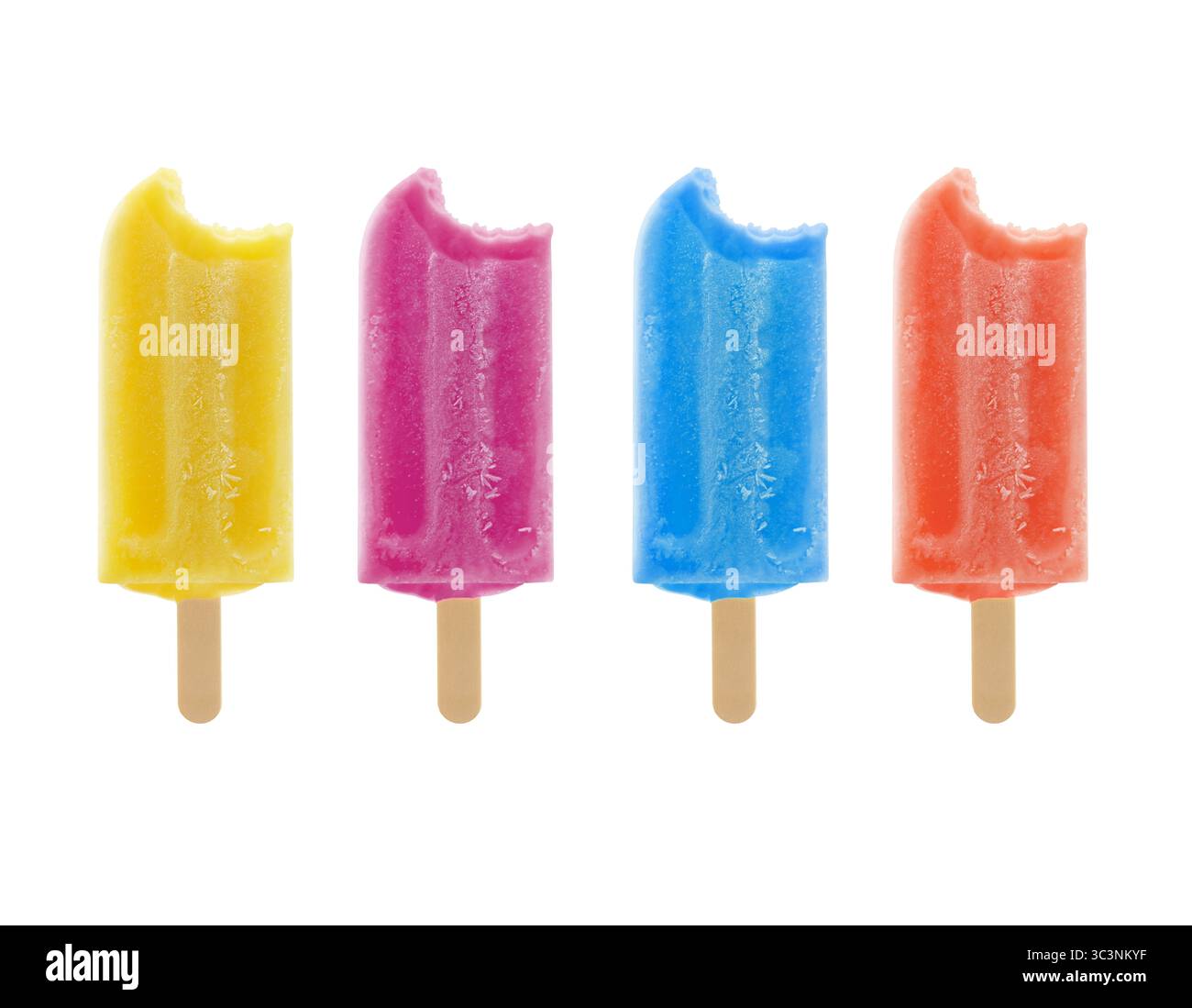 Frozen fruit sticks Cut Out Stock Images & Pictures - Alamy