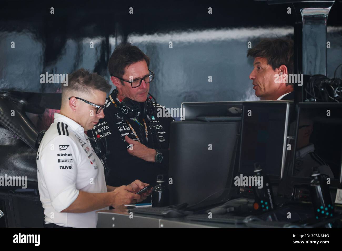 SHOVLIN Andrew, of Mercedes AMG F1 Team, BONNINGTON Peter, Race ...