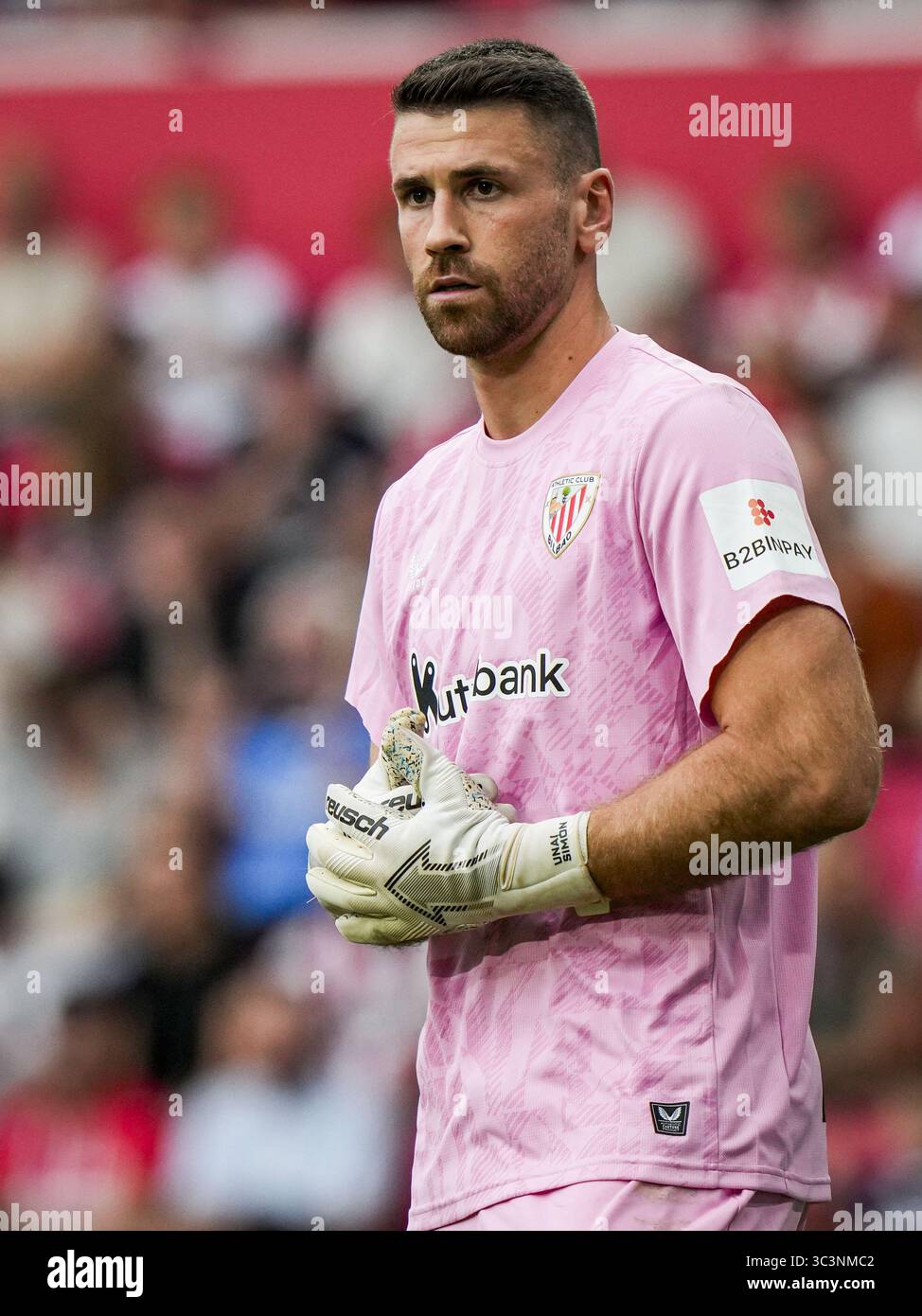 EINDHOVEN - Athletic Club de Bilbao goalkeeper Unai Simon during the ...