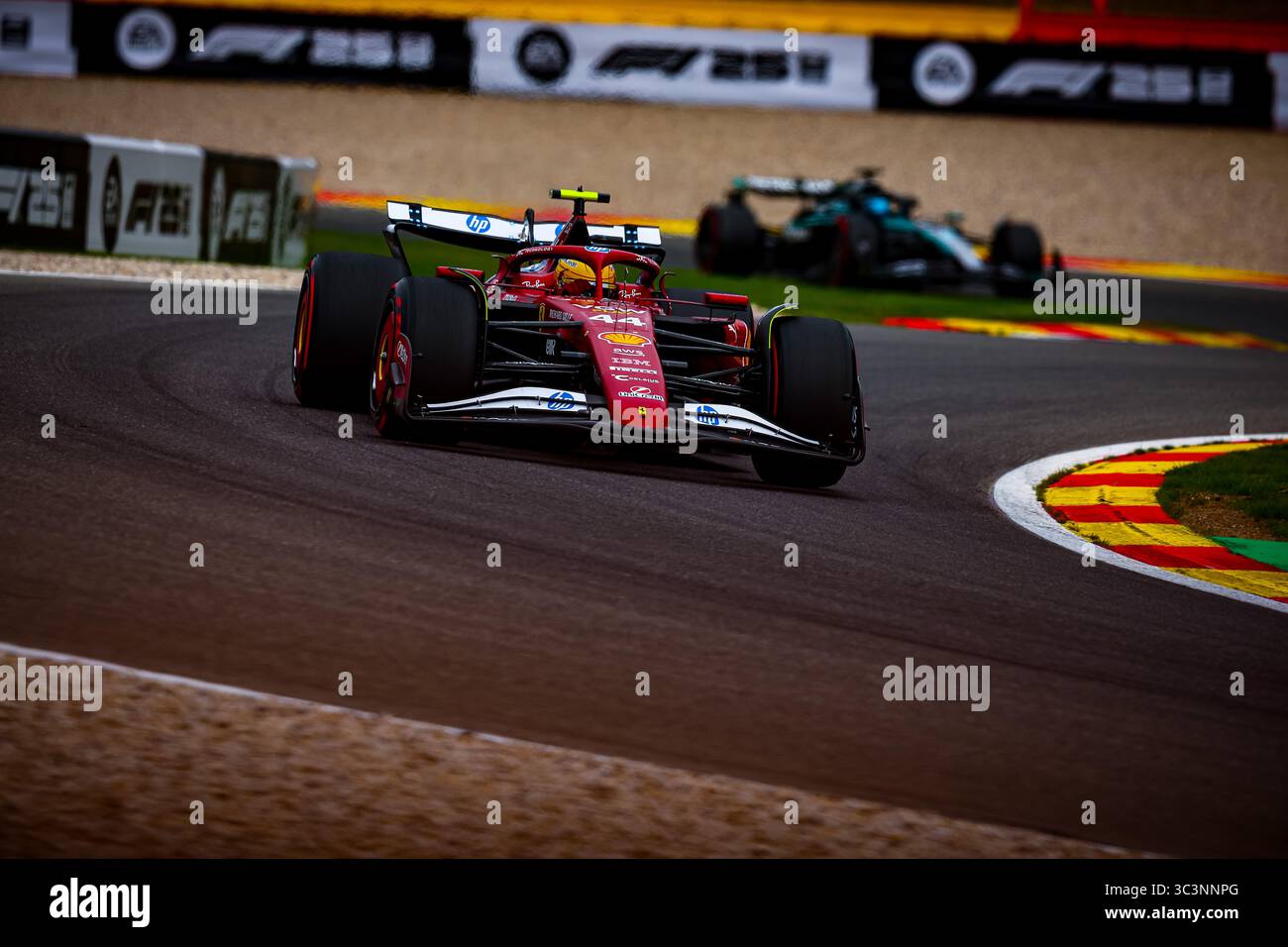 44 Lewis Hamilton, (GRB) Scuderia Ferrari SF25, during the Belgian GP ...