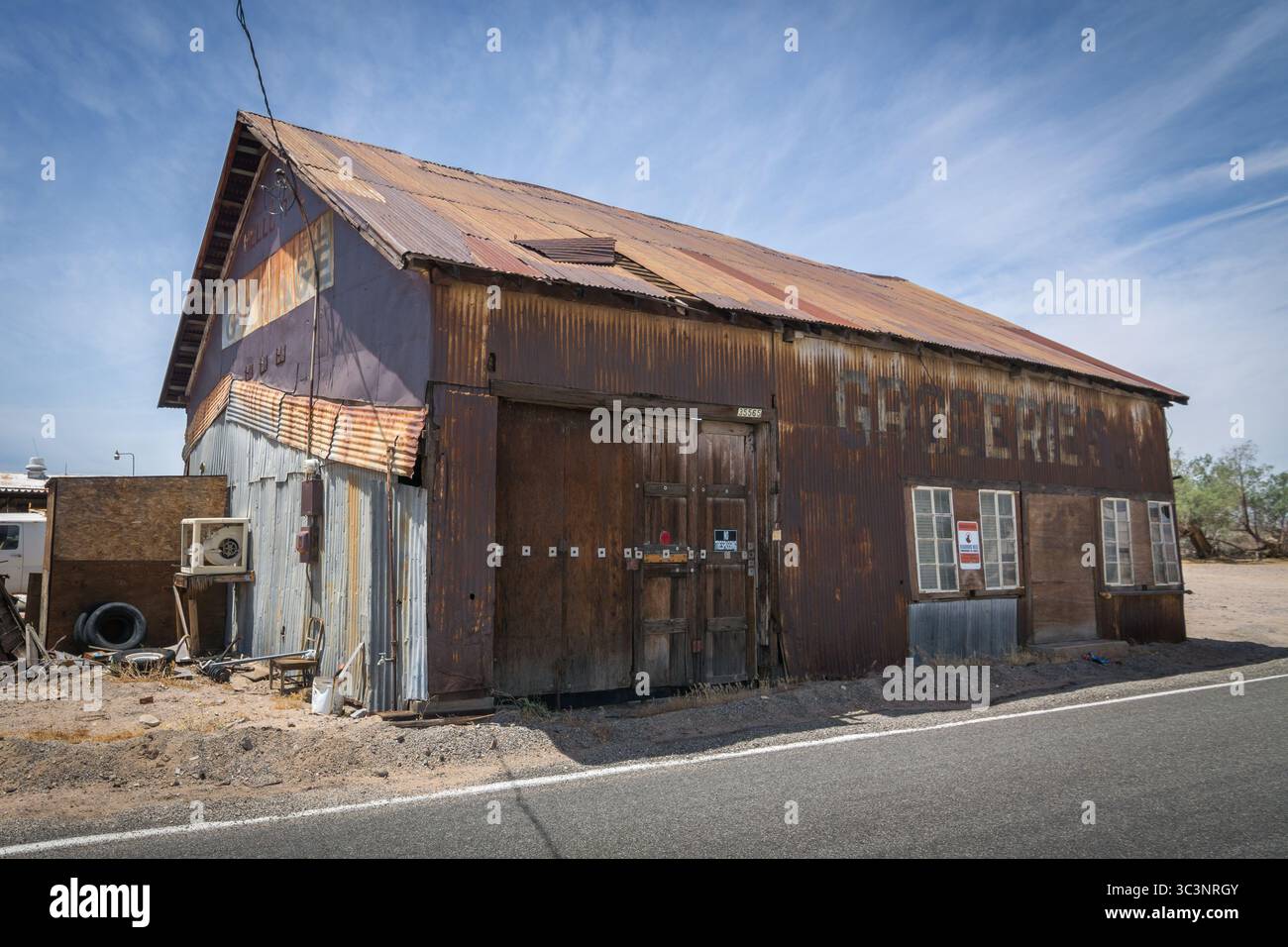 A former 1880s train roundhouse, moved twice, became a livery stable ...