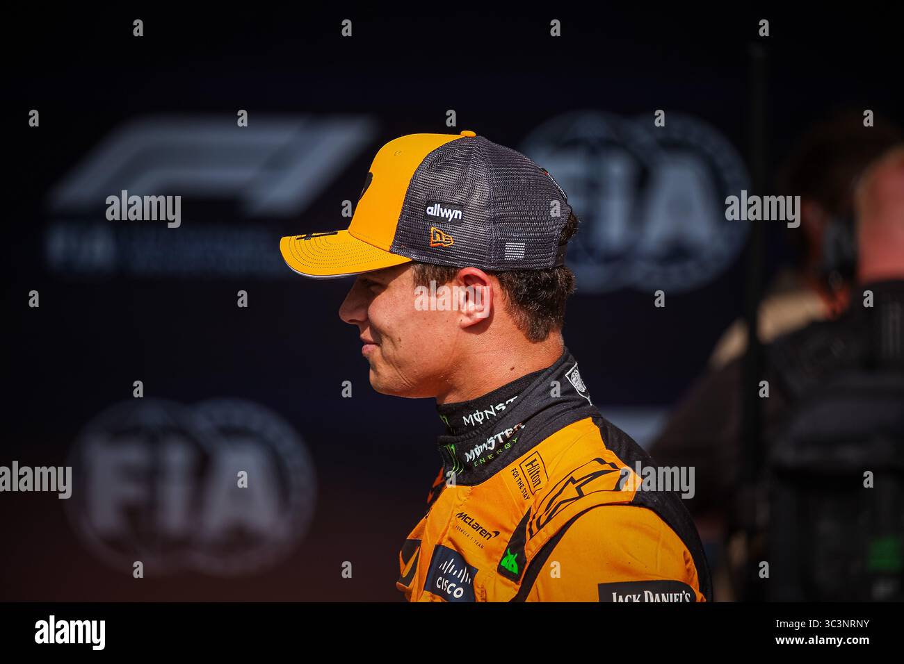 04 Lando Norris, (GRB) McLaren Mercedes MCL39, during the Belgian GP ...