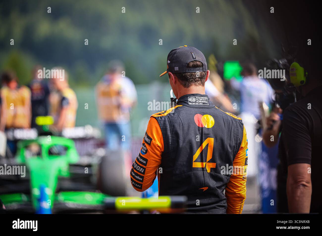 Belgium, Belgium. 26th July, 2025. 04 Lando Norris, (GRB) McLaren ...