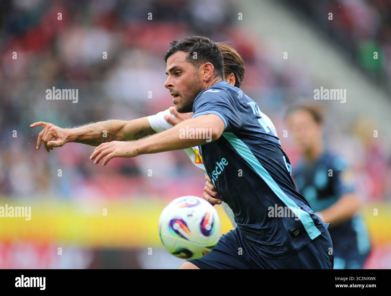 Kevin volland tsv 1860 munchen mit ball hi-res stock photography and ...
