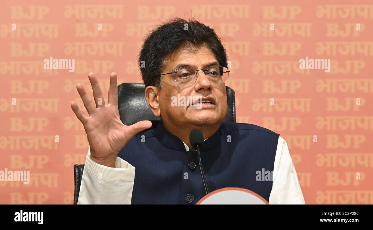 New Delhi, India. 26th July, 2025. NEW DELHI, INDIA - JULY 26: Minister ...