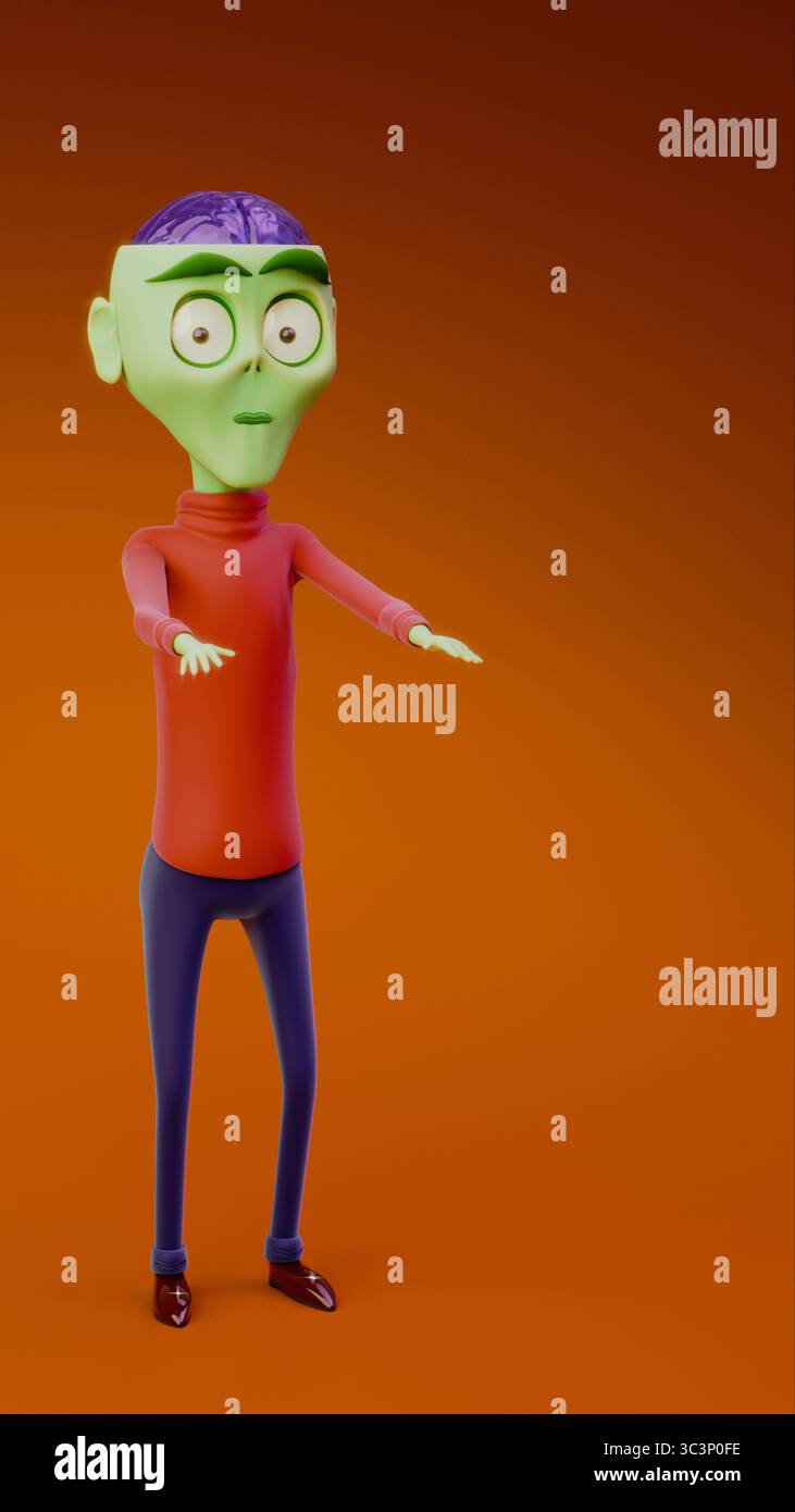 Animation digital brain model abstract hi-res stock photography and ...