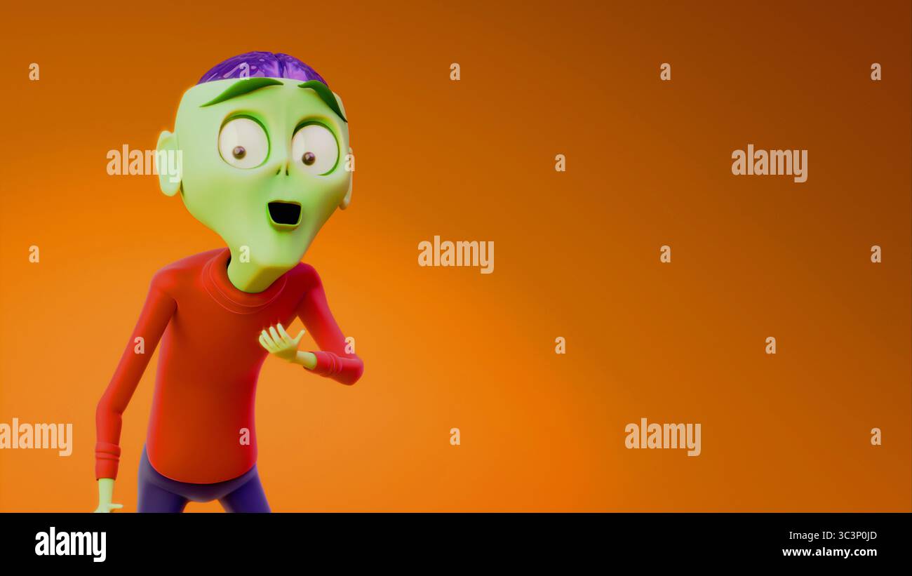 Animation digital human brain in hi-res stock photography and images ...