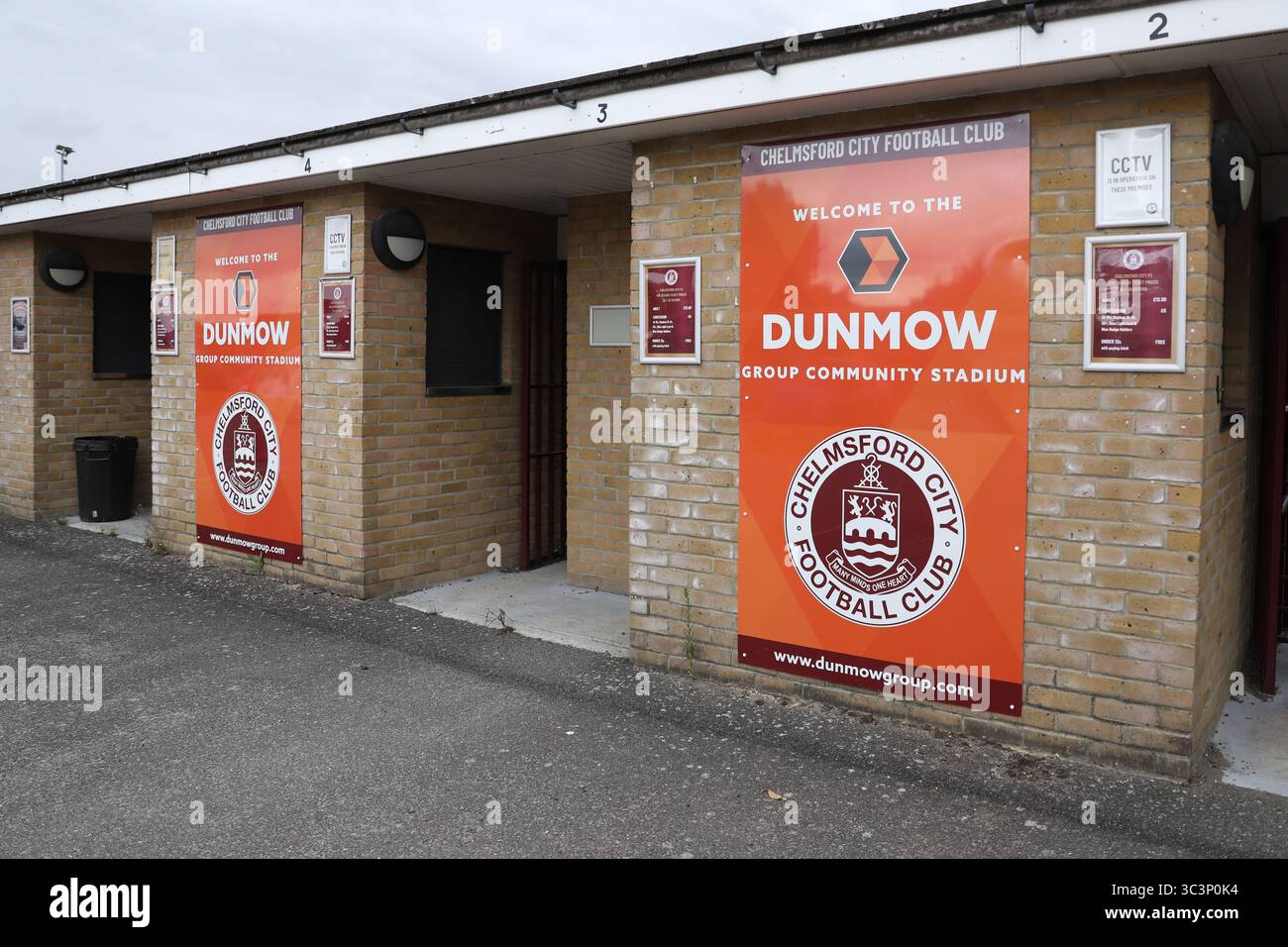 New stadium name “Dunmow Group Community Stadium” spotted before the ...