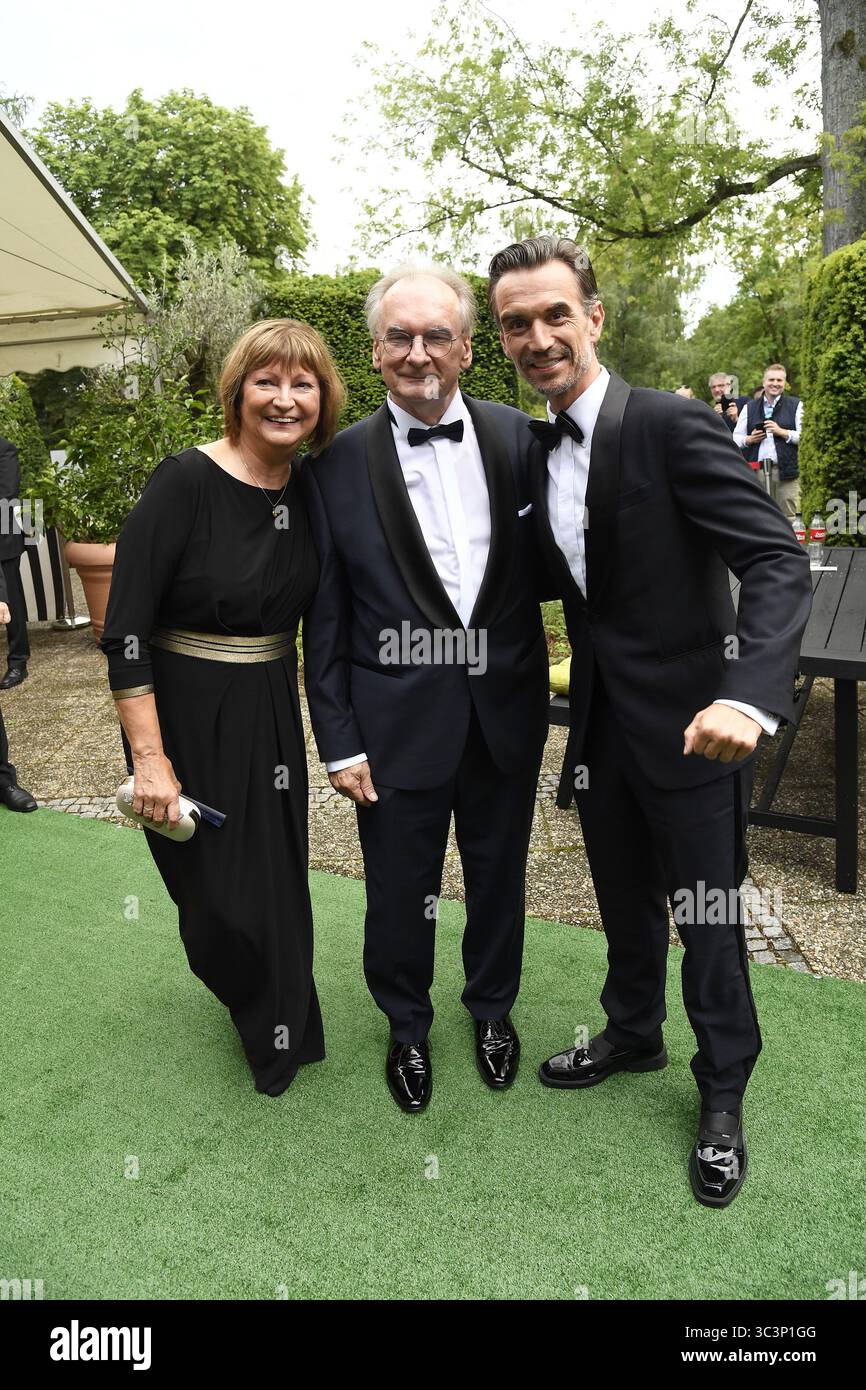 Gabriele Haseloff, Reiner Haselhoff und Florian Silbereisen bei der ...