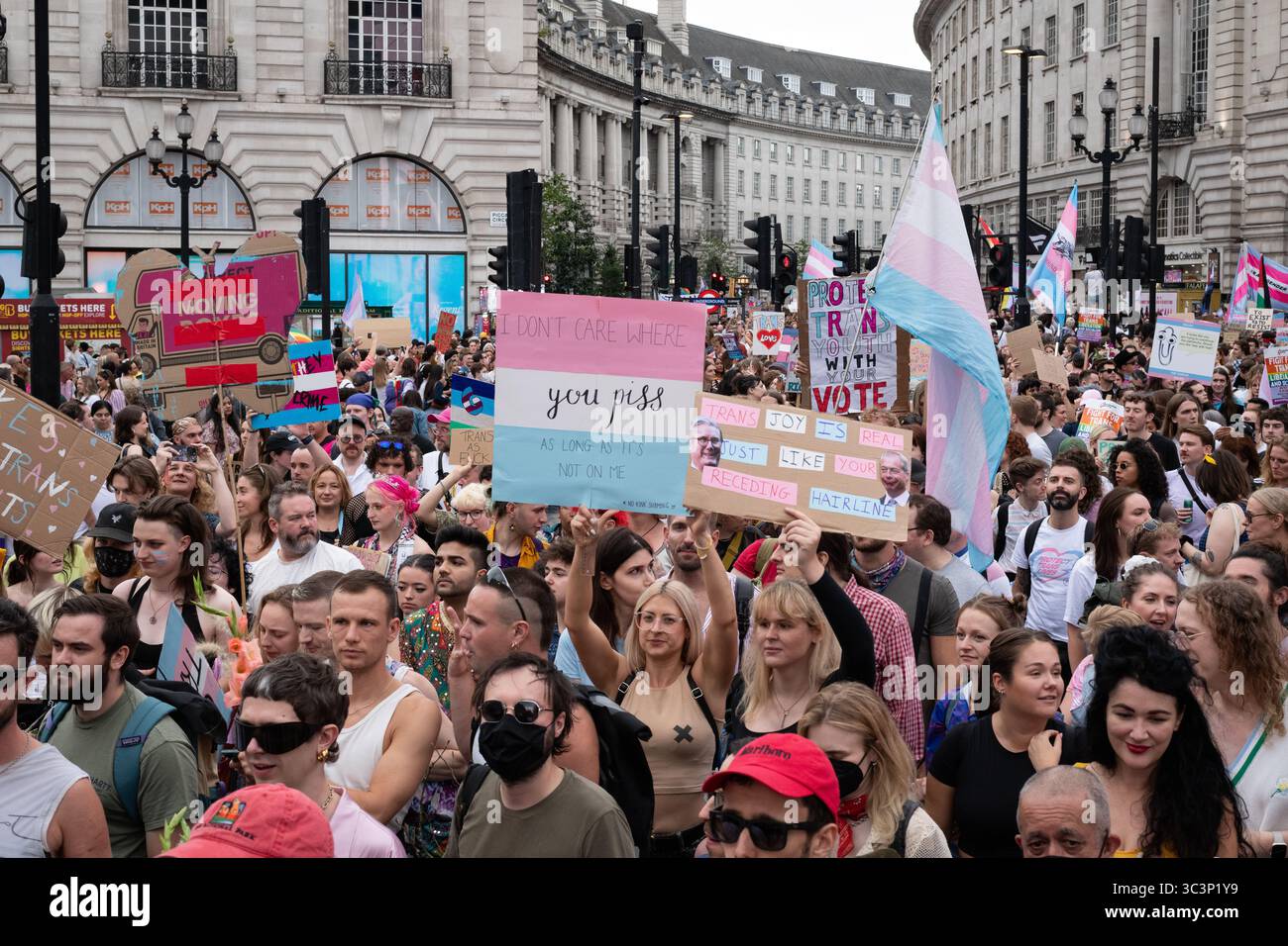 Trans pride 2025 hi-res stock photography and images - Alamy