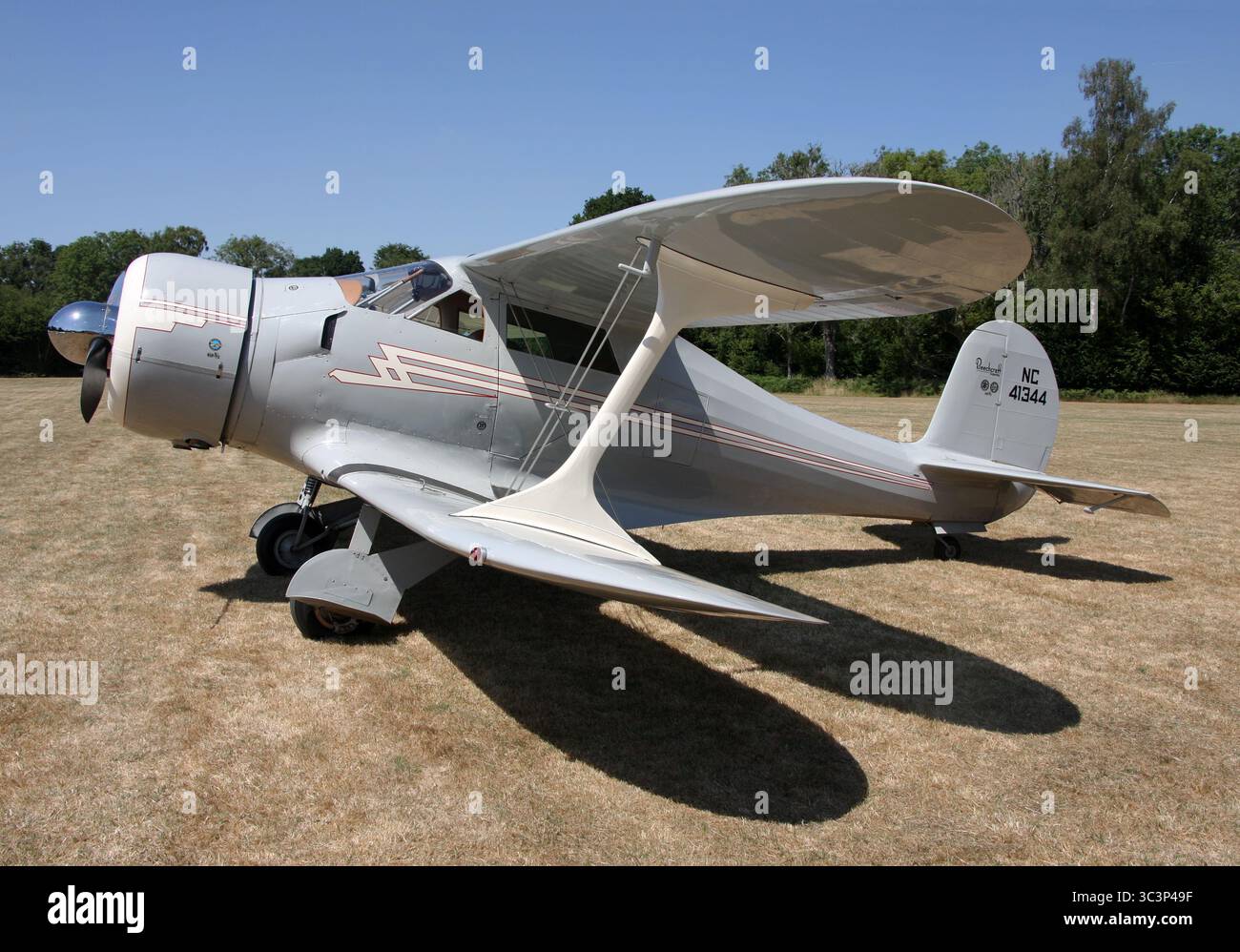 Beech d17s staggerwing hi-res stock photography and images - Alamy
