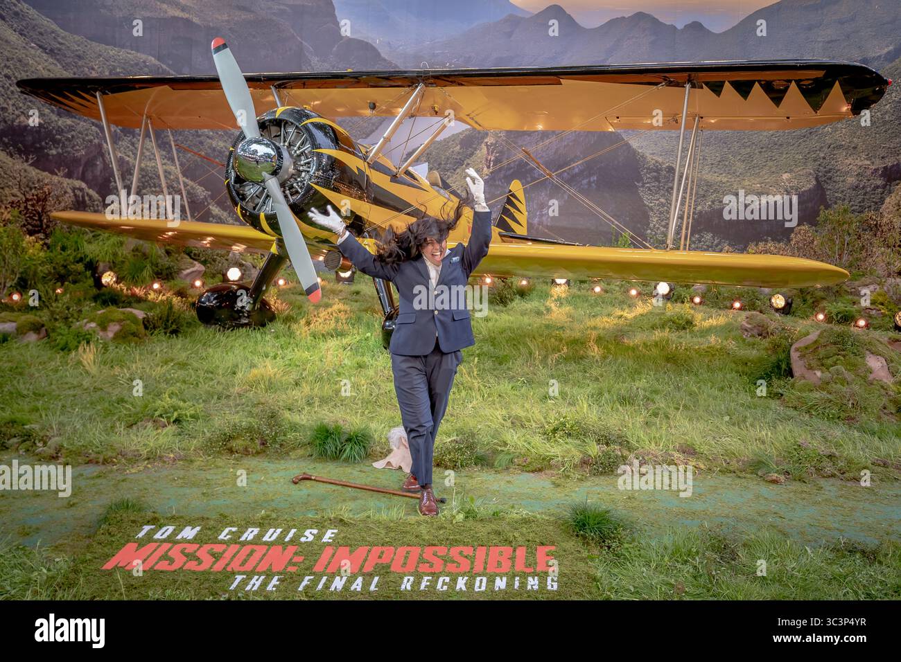 Michelle Khare, American YouTuber and television host, performs a prank ...