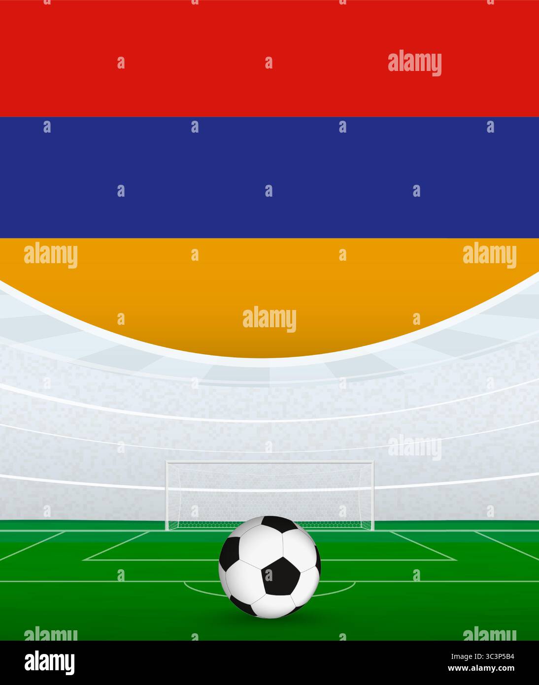 Armenia football stadium Stock Vector Images - Alamy