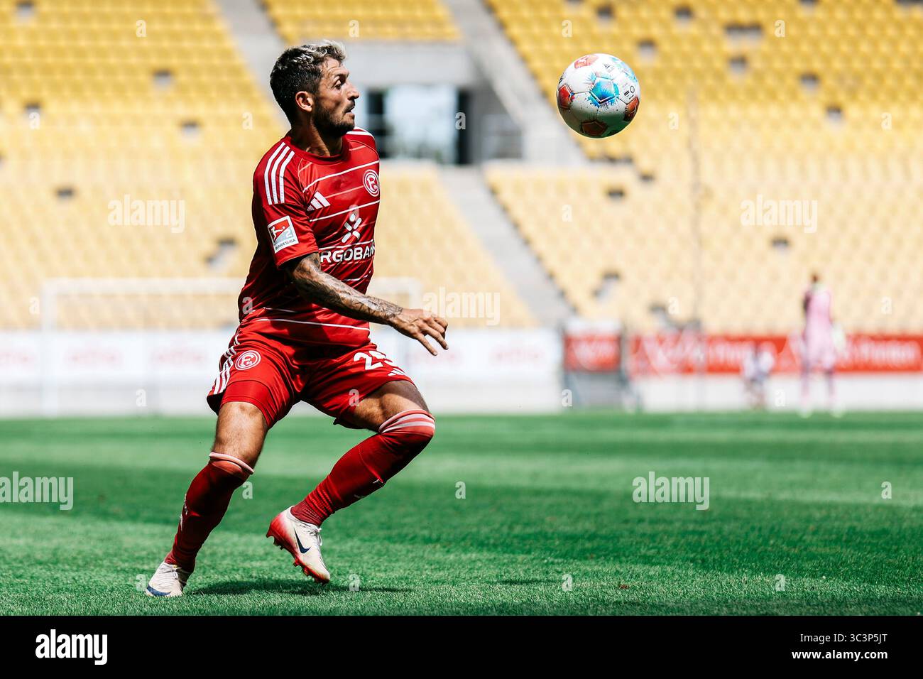 Matthias Zimmermann (Fortuna D?sseldorf, #25) beim Testspiel: Alemannia ...