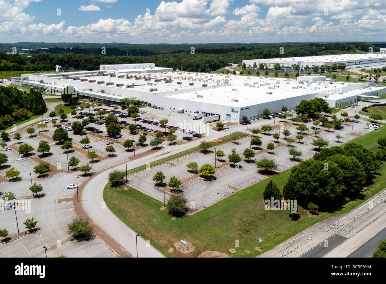 The Toyota Industries Group TACG-TICA plant in Pendergrass, Ga., is ...