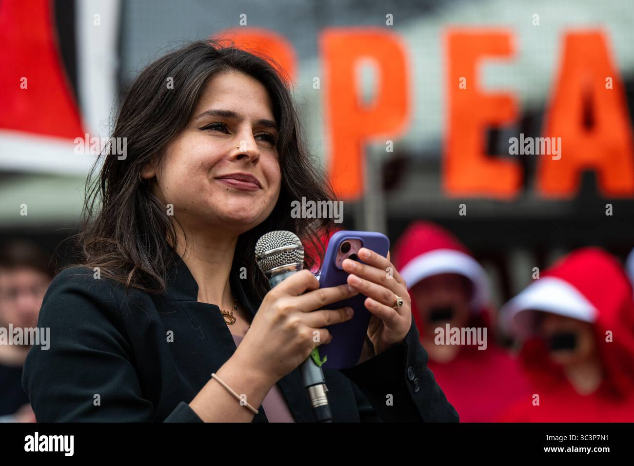Seattle, USA. 26th Jul 2025. Alexis Mercedes Rinck Seattle City Council ...