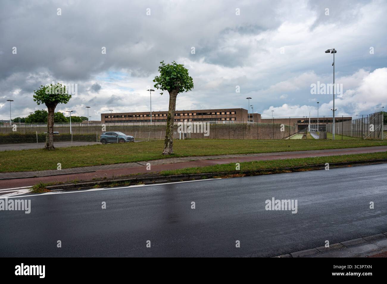 The prison site of the city of Bruges, West Flanders, Belgium 6 July ...