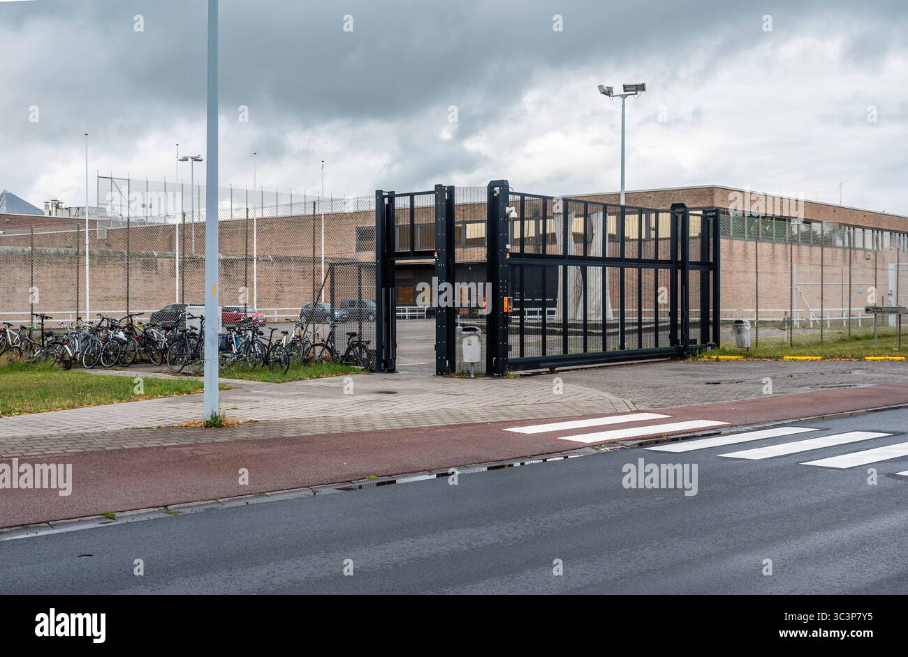The prison site of the city of Bruges, West Flanders, Belgium 6 July ...