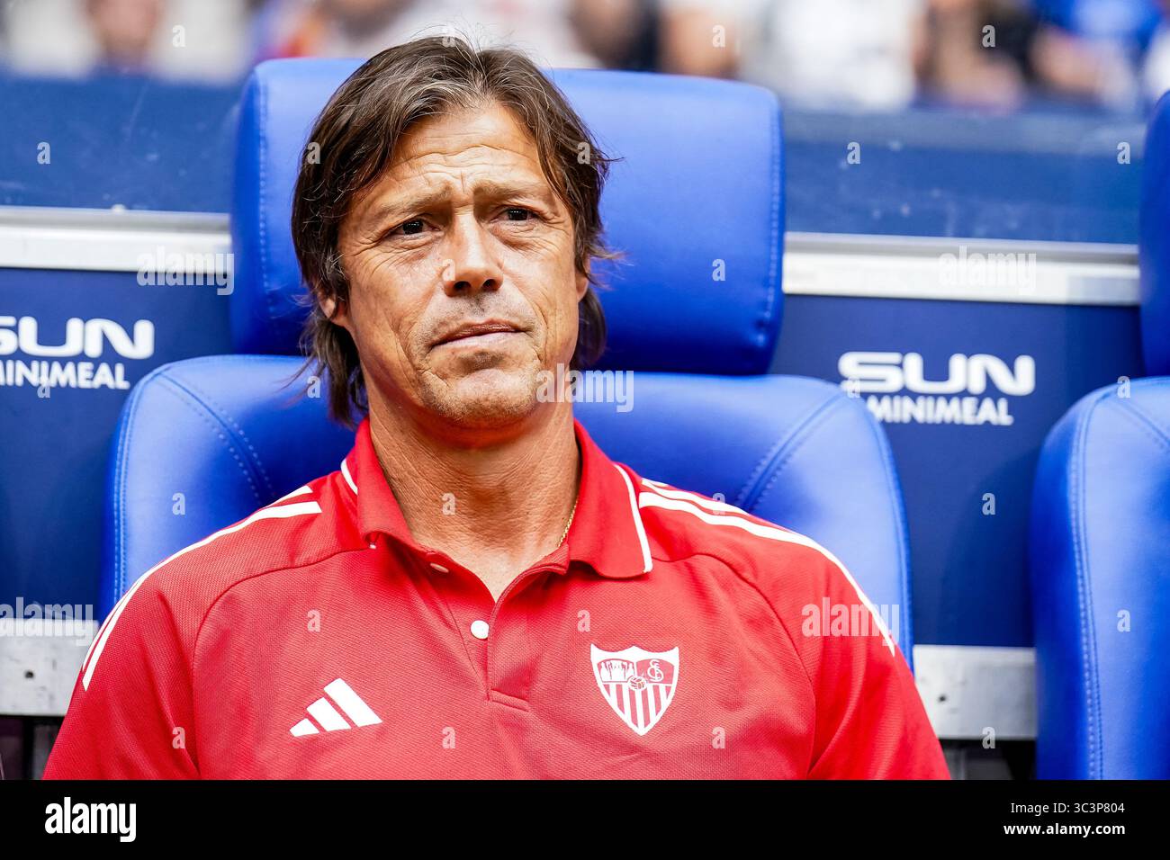 GELSENKIRCHEN, GERMANY - JULY 26: Sevilla FC head coach Matias Almeyda ...