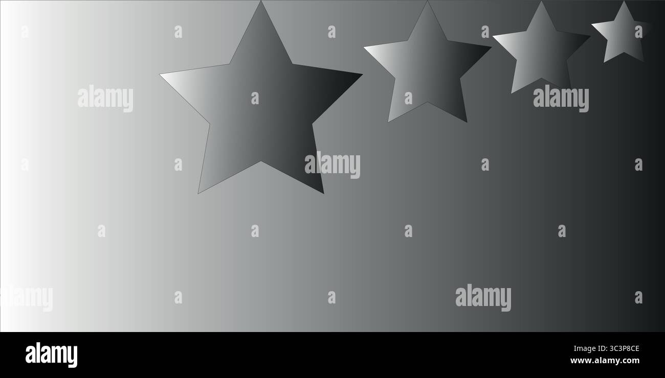 star light grey black and white four right up Stock Vector Image & Art ...