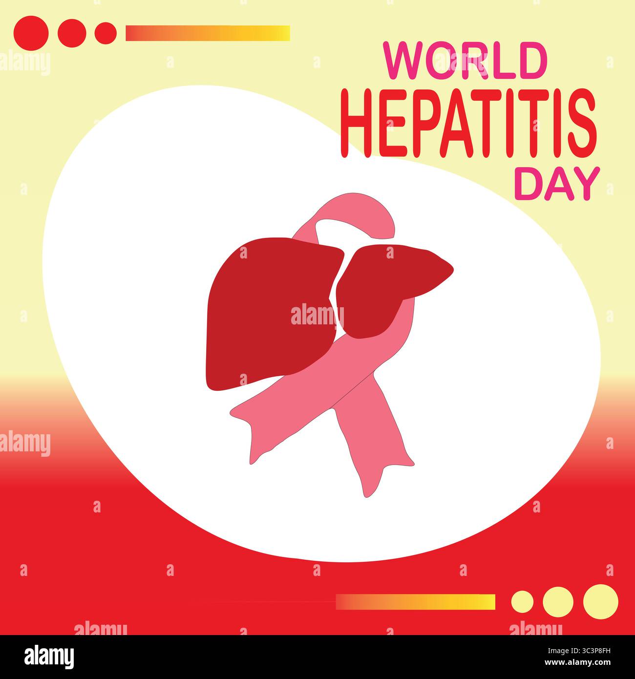 World hepatitis day awareness Stock Vector Images - Alamy