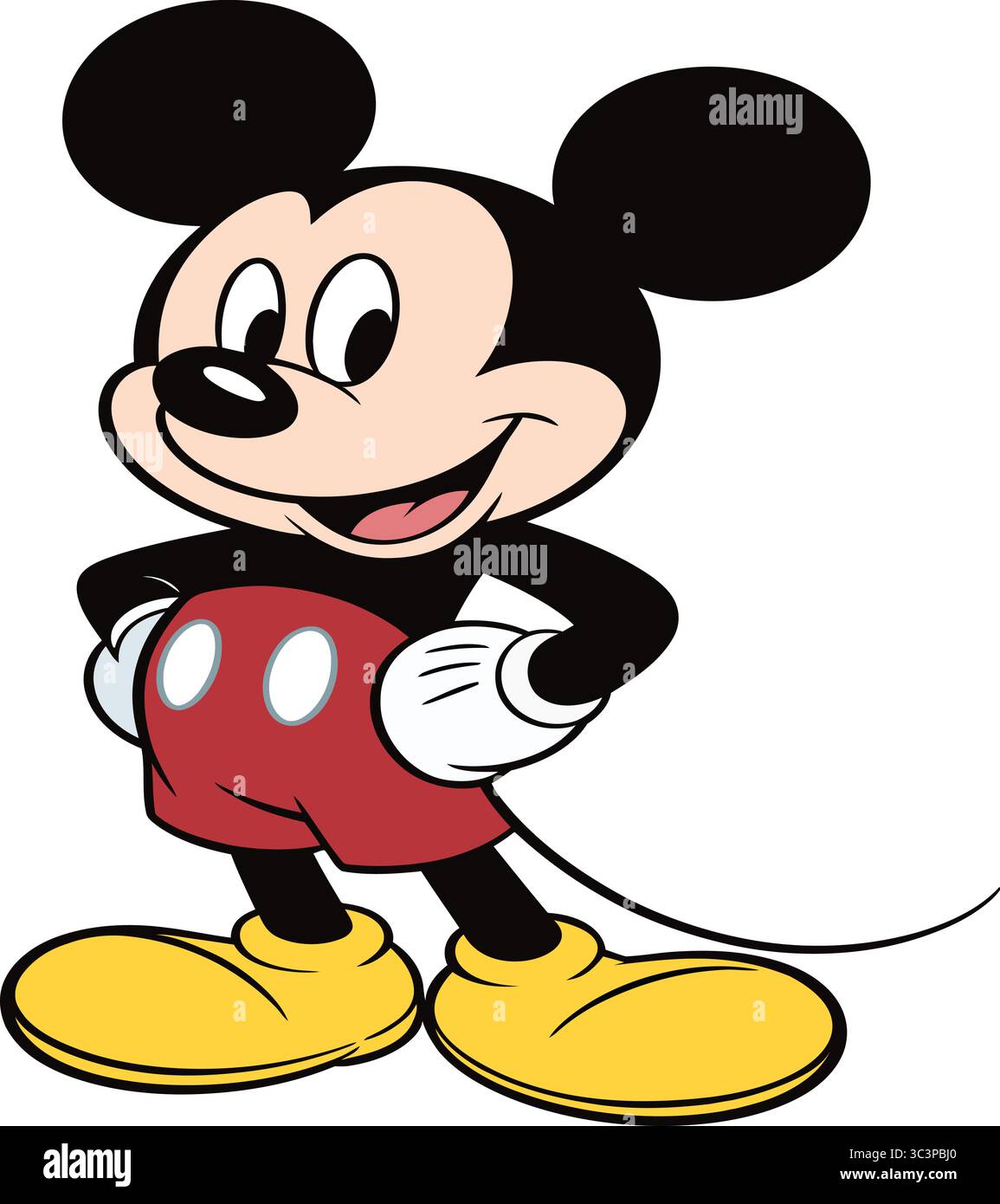 "Classic Cartoon Character Illustration Stock Vector Image & Art - Alamy