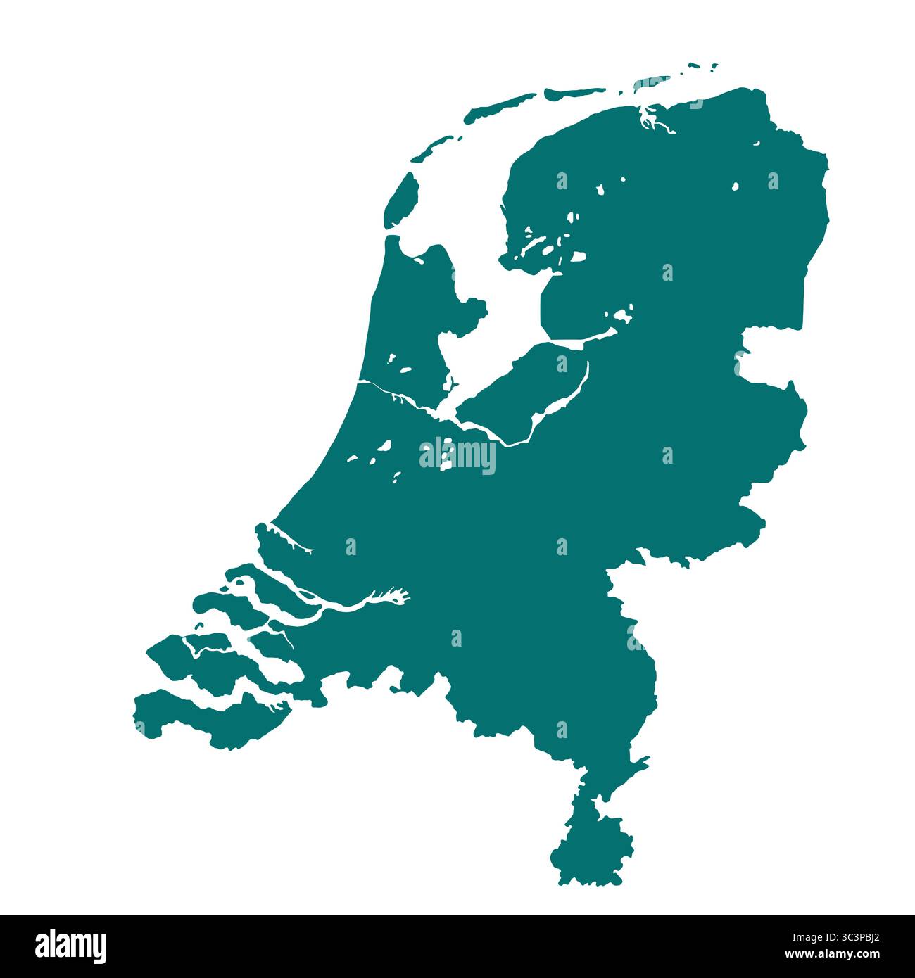 Map of Netherlands, sign silhouette. World Map Globe. Vector ...