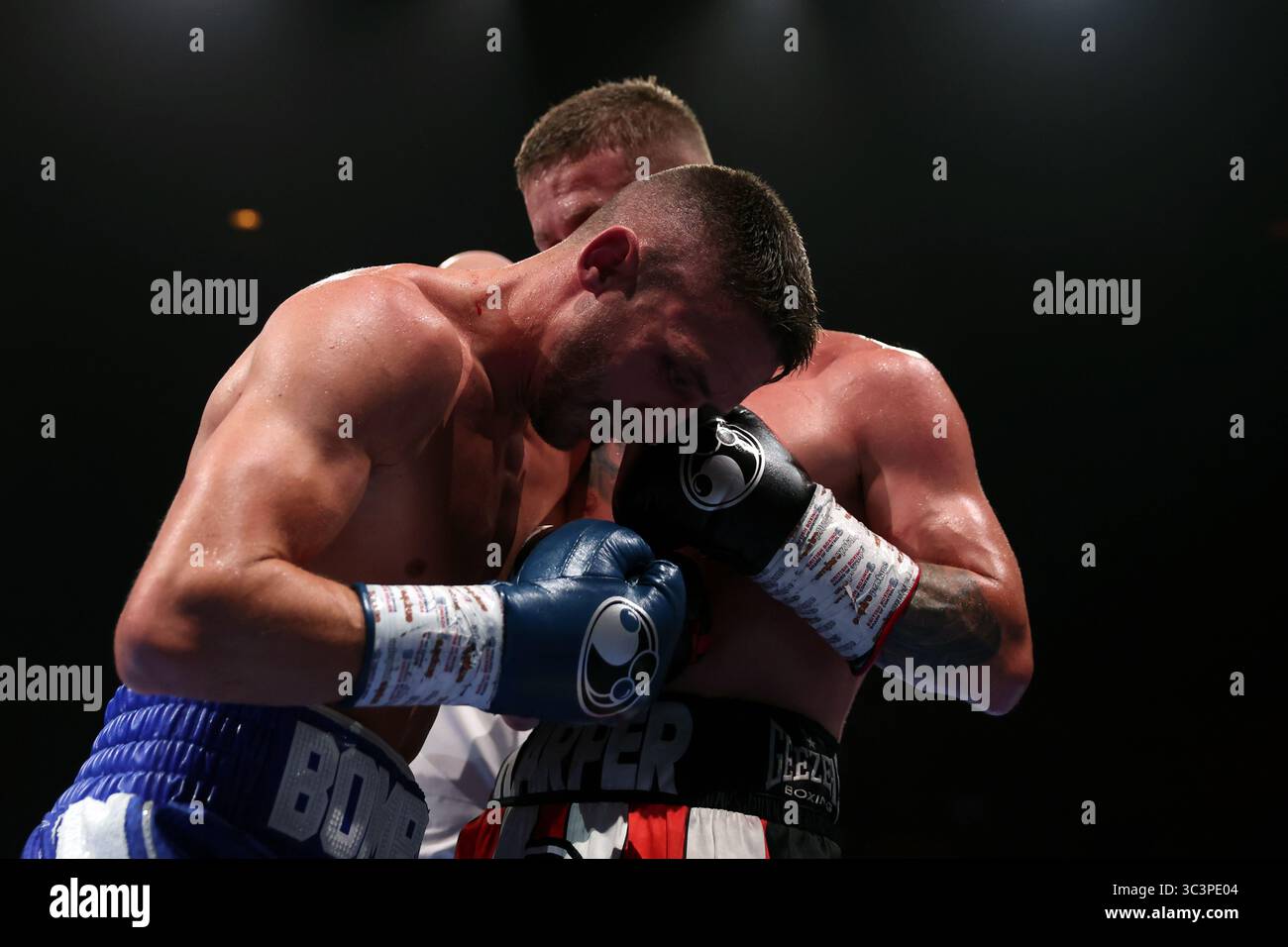Ryan Garner (right) and Reece Bellotti in action during their European ...