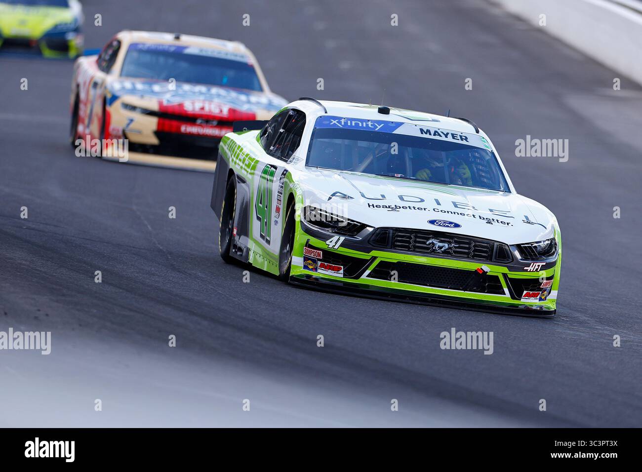INDIANAPOLIS, IN - JULY 26: Sam Mayer (#41 Haas Factory Team Audibel ...