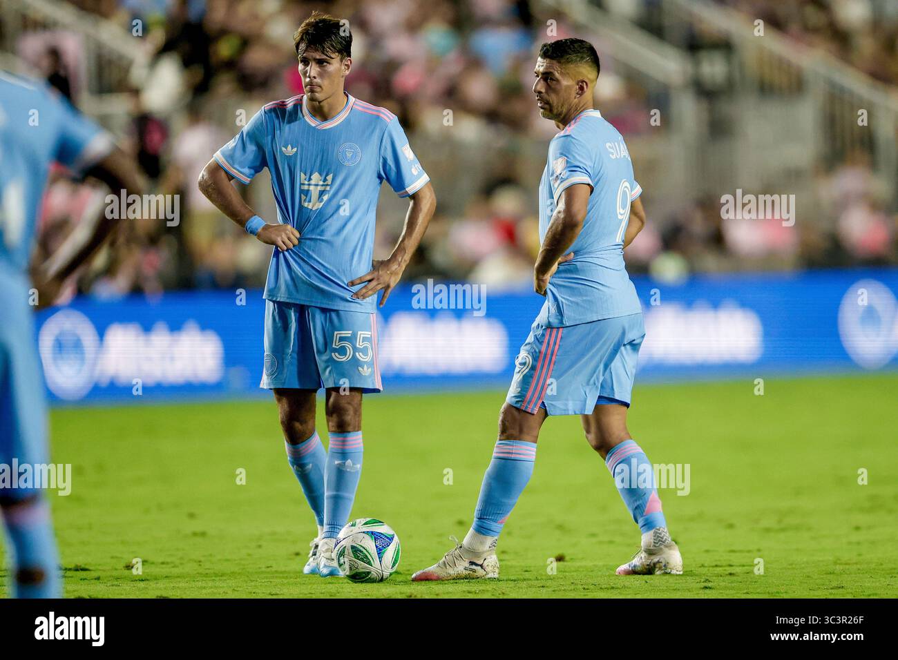 FT. LAUDERDALE, FL - JULY 26: Federico Redondo (55) of Inter Miami CF ...