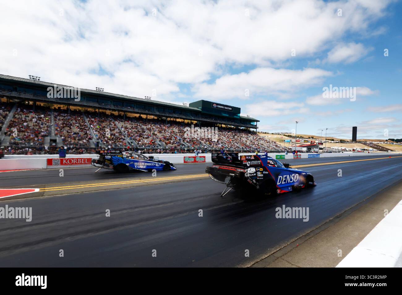 SONOMA, CA - JULY 26: Paul Lee (116 FC, right) McLeod Racing/FTI ...