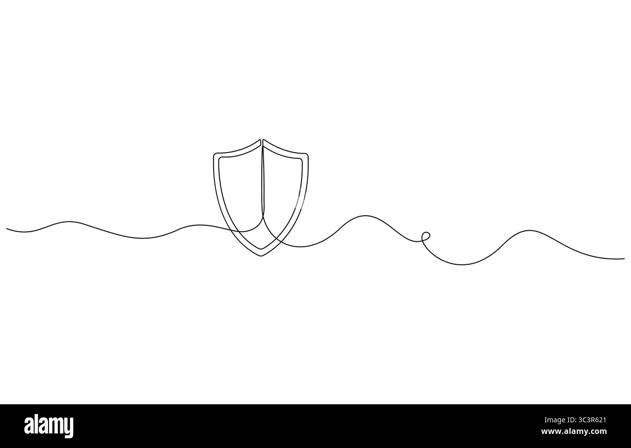 Shield with Checkmark Security and Verification Icon, Security shield ...