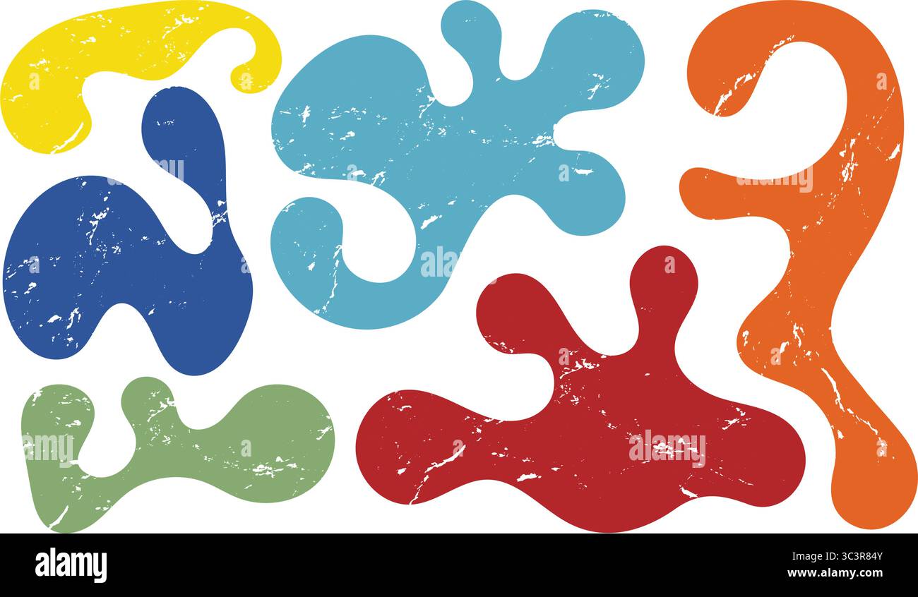 Arrangement of elements creates Cut Out Stock Images & Pictures - Alamy