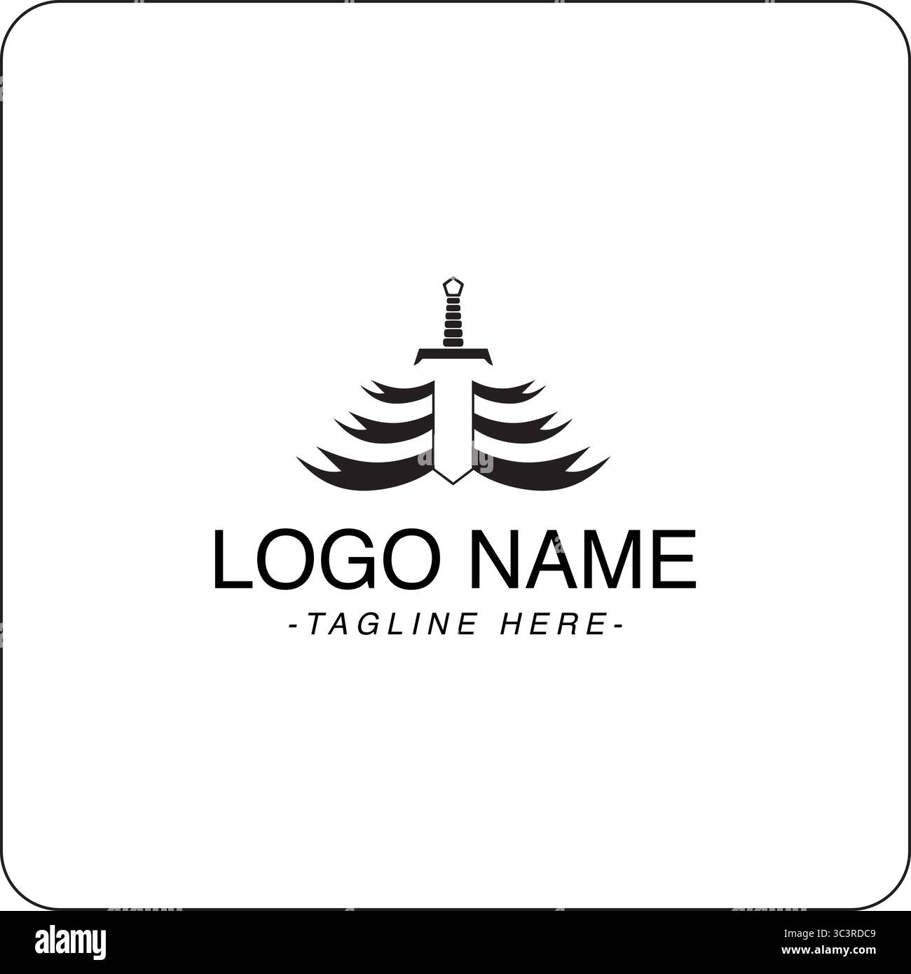 War business company logo Stock Vector Images - Alamy