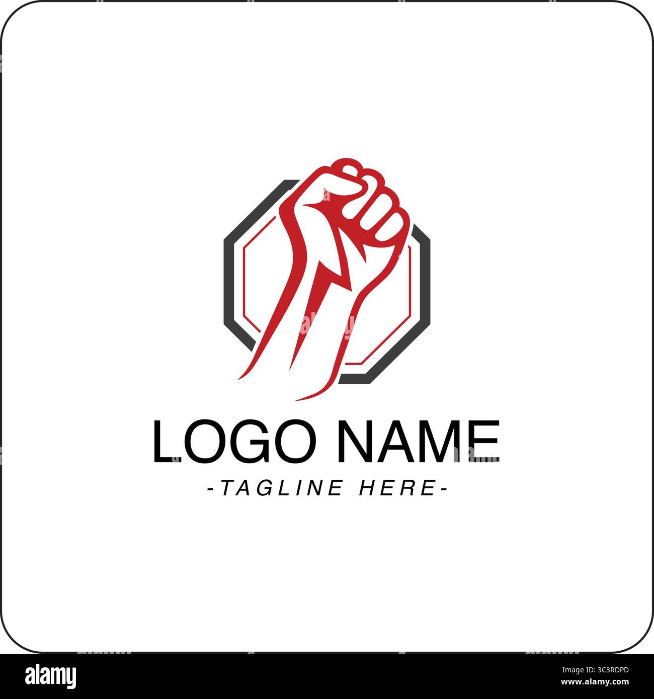 Mma business logo Stock Vector Images - Alamy