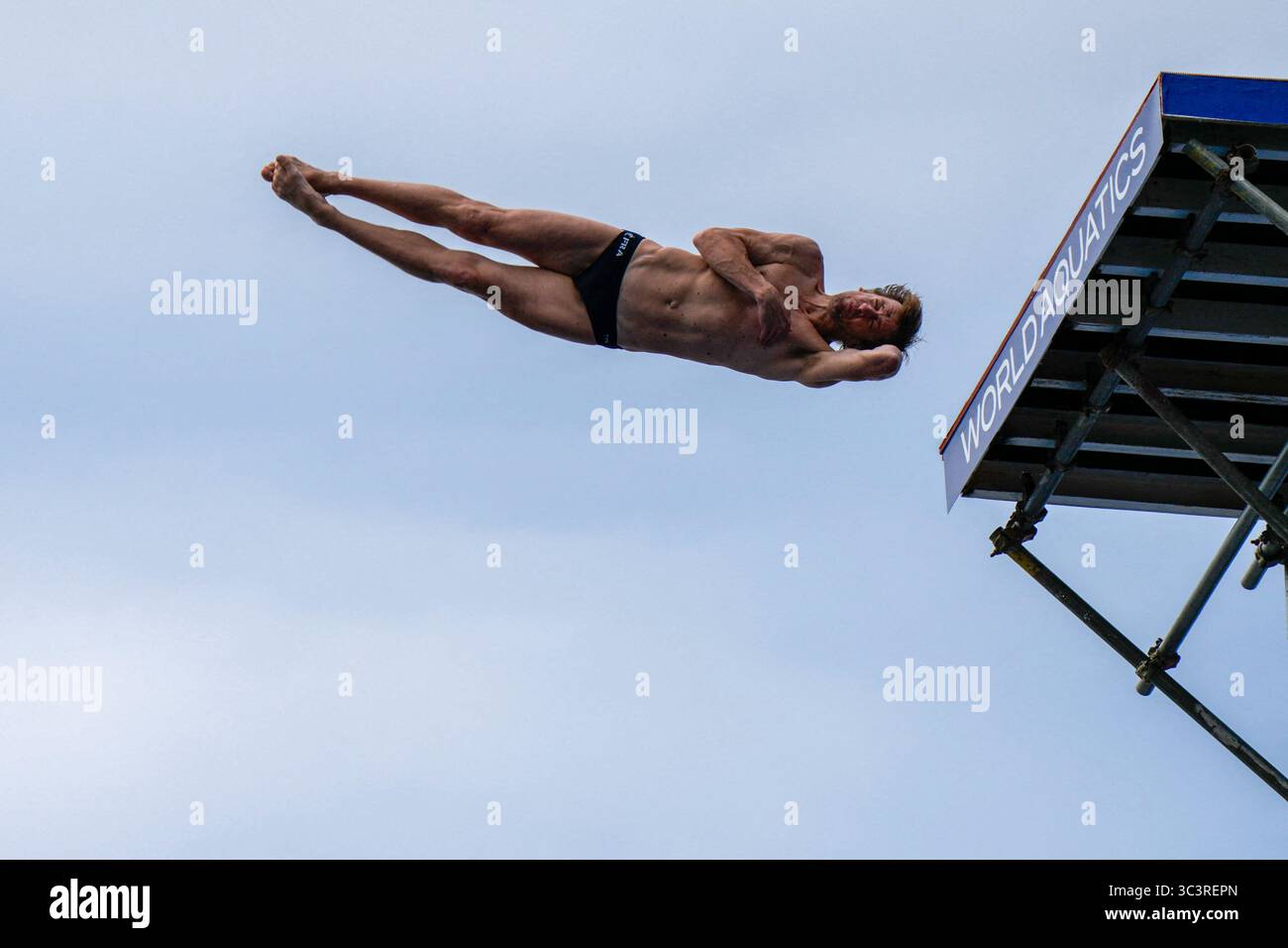Gary Hunt (FRA) during the World Aquatics Championships – Swimming ...