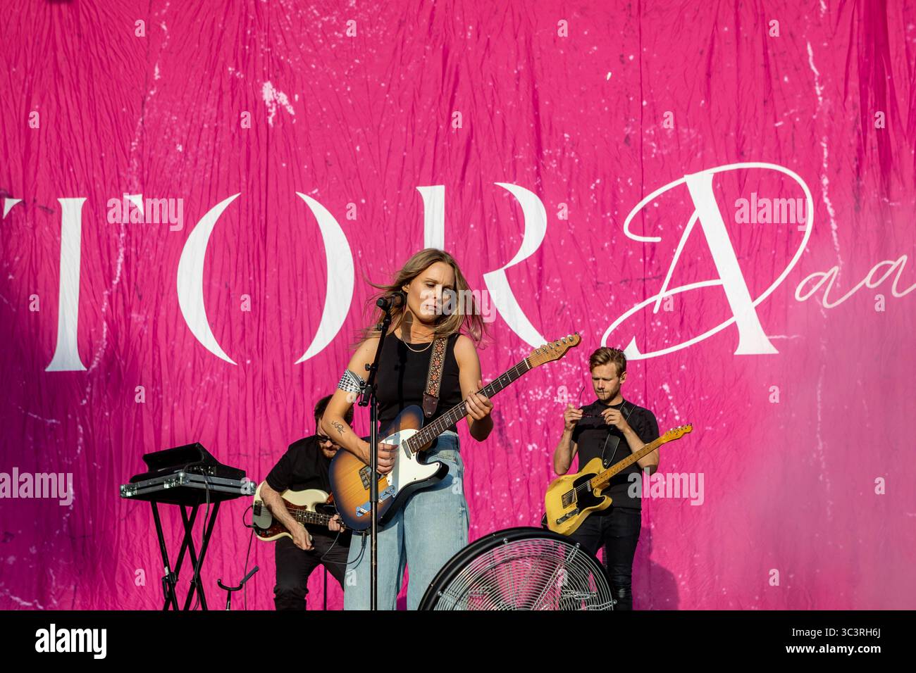 Fredrikstad, Norway. 26th, July 2025. The Norwegian singer and ...