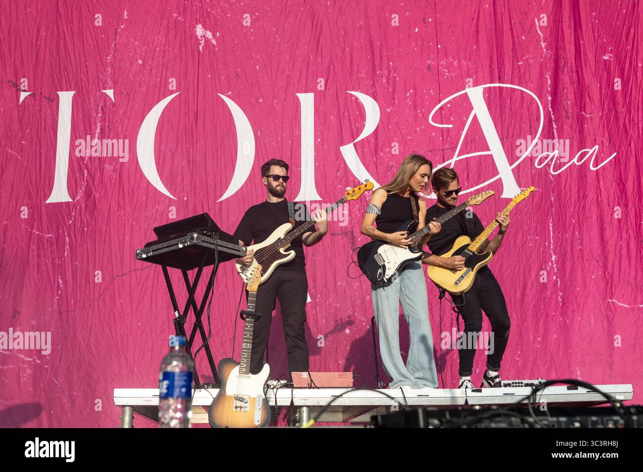 Fredrikstad, Norway. 26th, July 2025. The Norwegian singer and ...