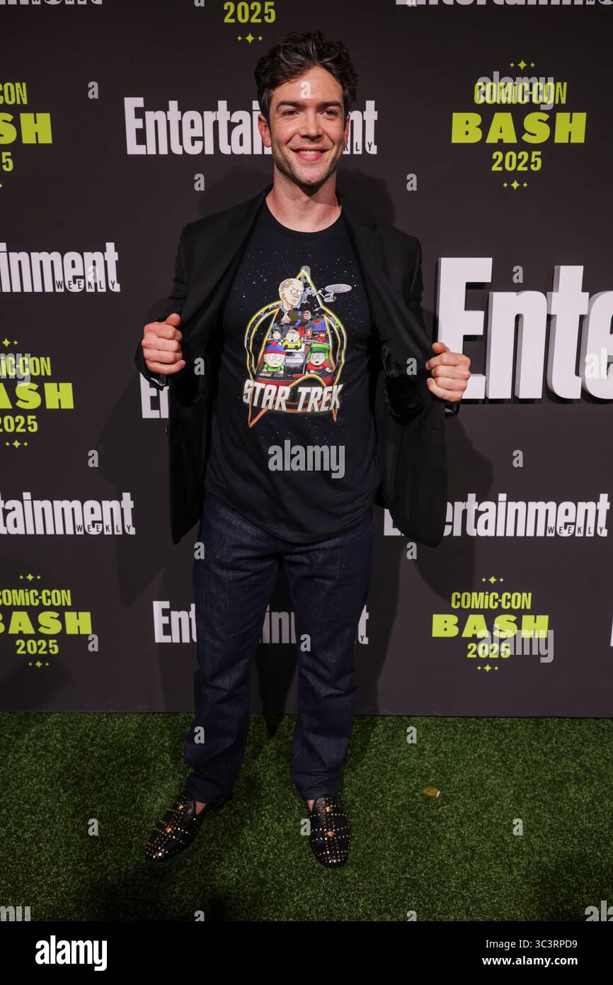 Ethan Peck attends Entertainment Weekly's Comic-Con Bash on Saturday ...