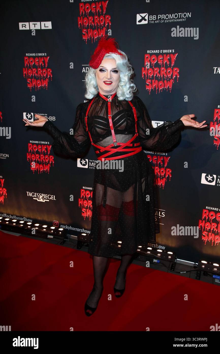Sheila Wolf born Wolf Teichert - Dragqueen attends Premiere of RICHARD ...