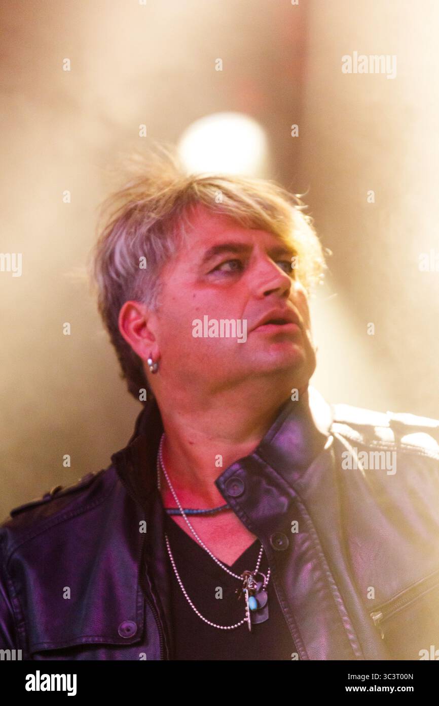 Paul Laine of Trooper seen performing at the Taste of Edmonton. (Photo ...