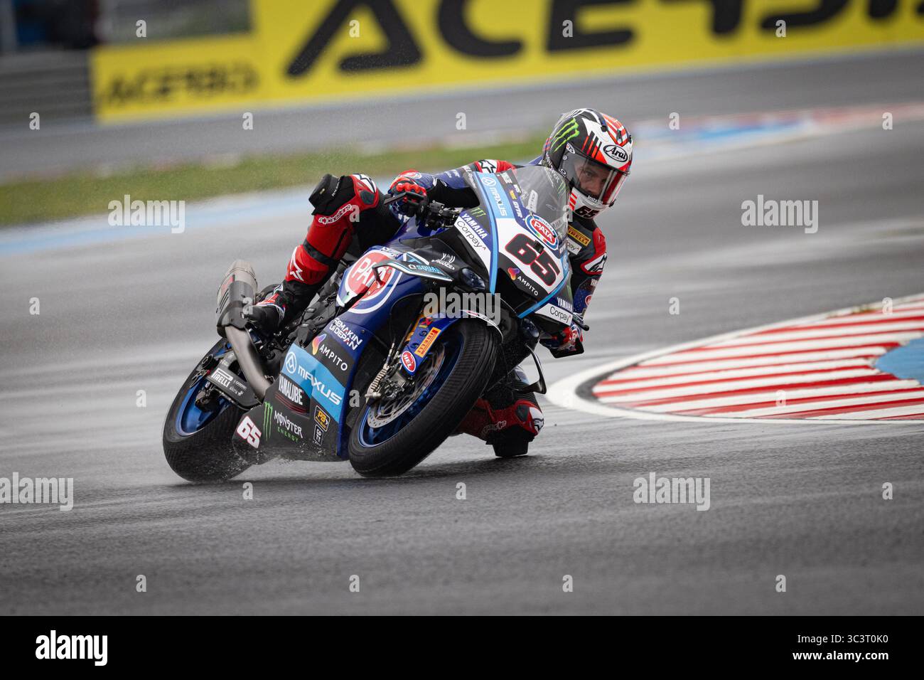 65, Jonathan Rea, GBR, Yamaha YZF R1, Pata Maxus Yamaha in action during the 8th Round of the ...
