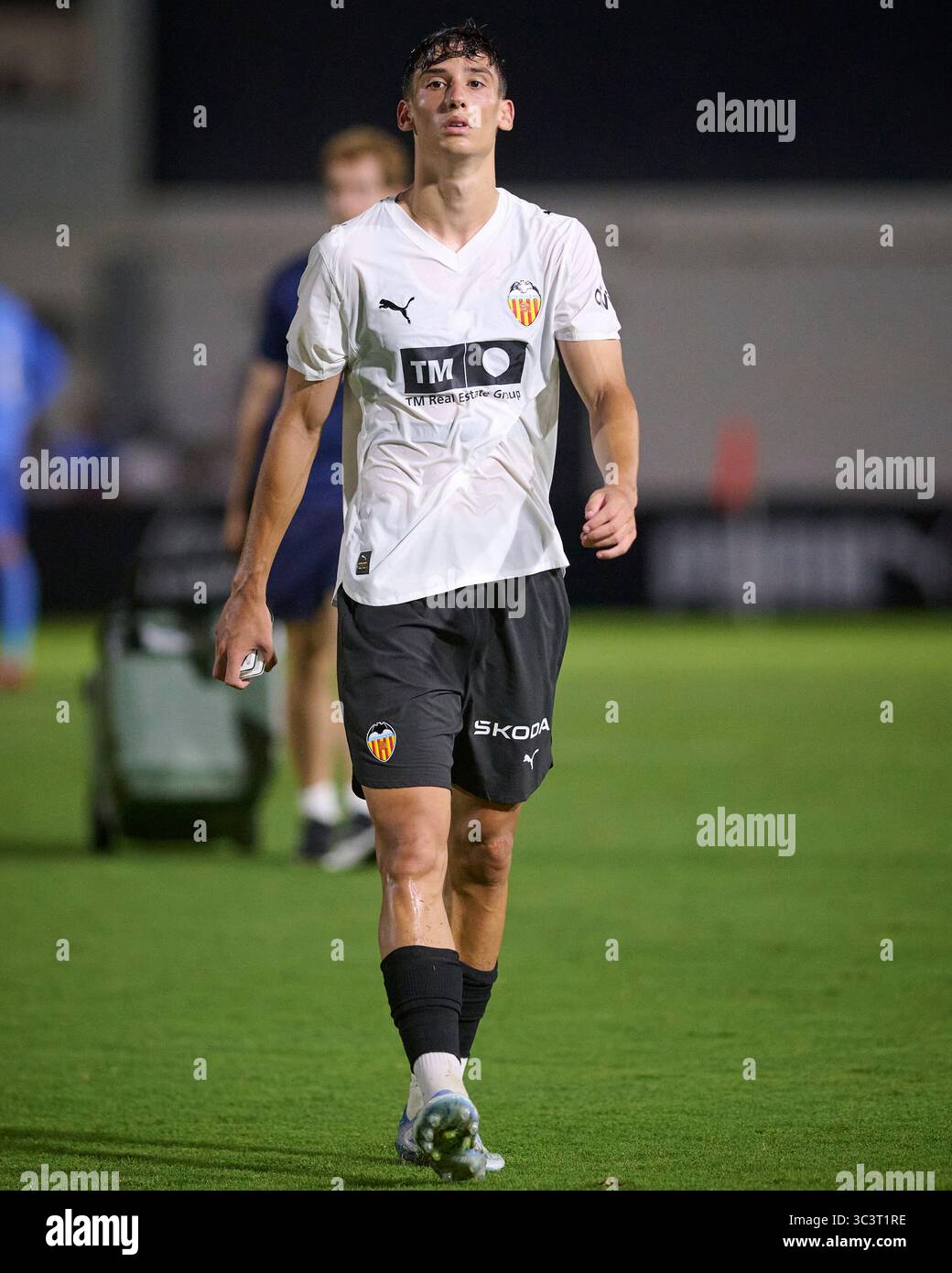 Valencia CF's Lucas Nunez during friendly match. July 22 ,2025 ...